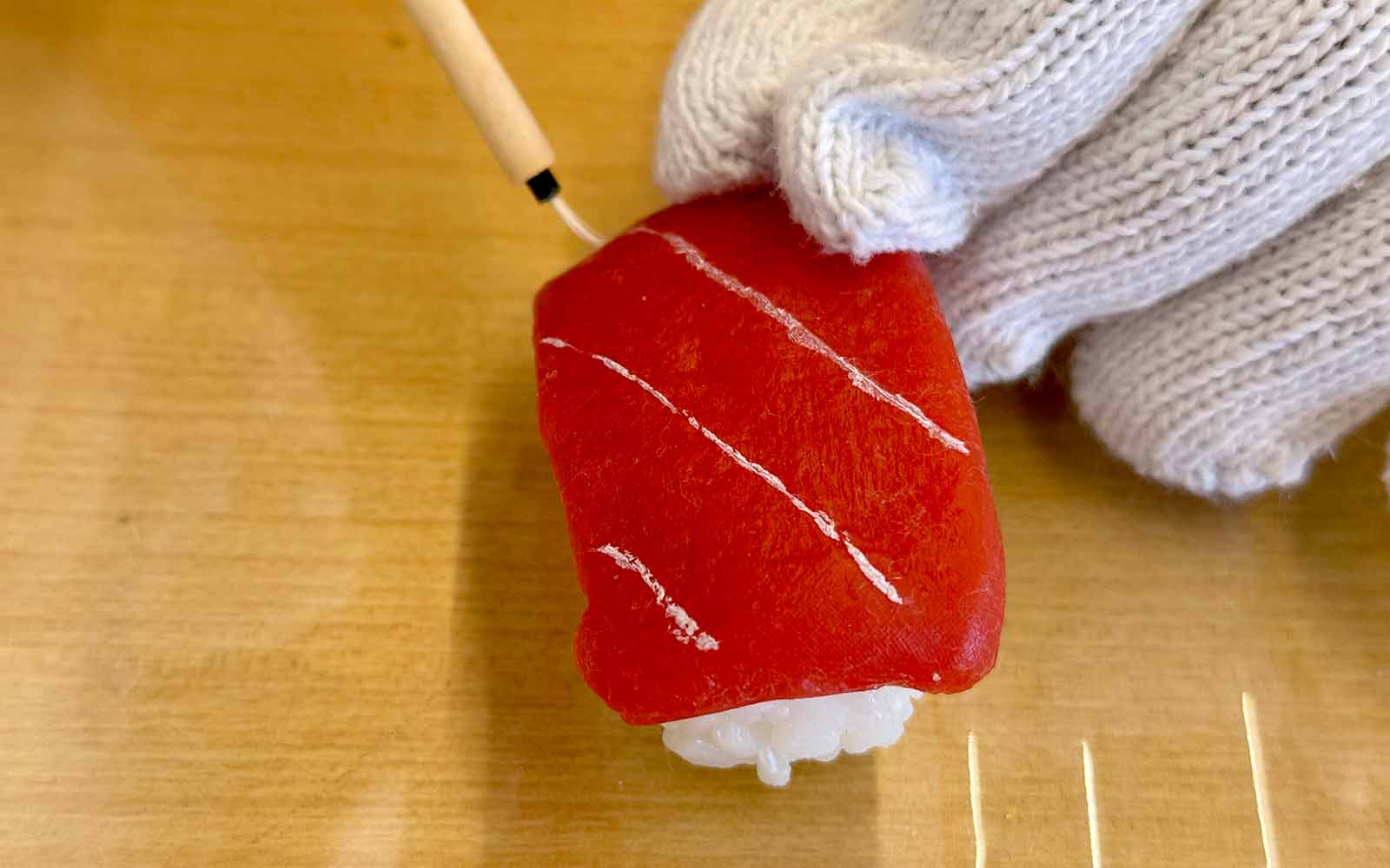 Sushi food sample making | Yunokuni no Mori